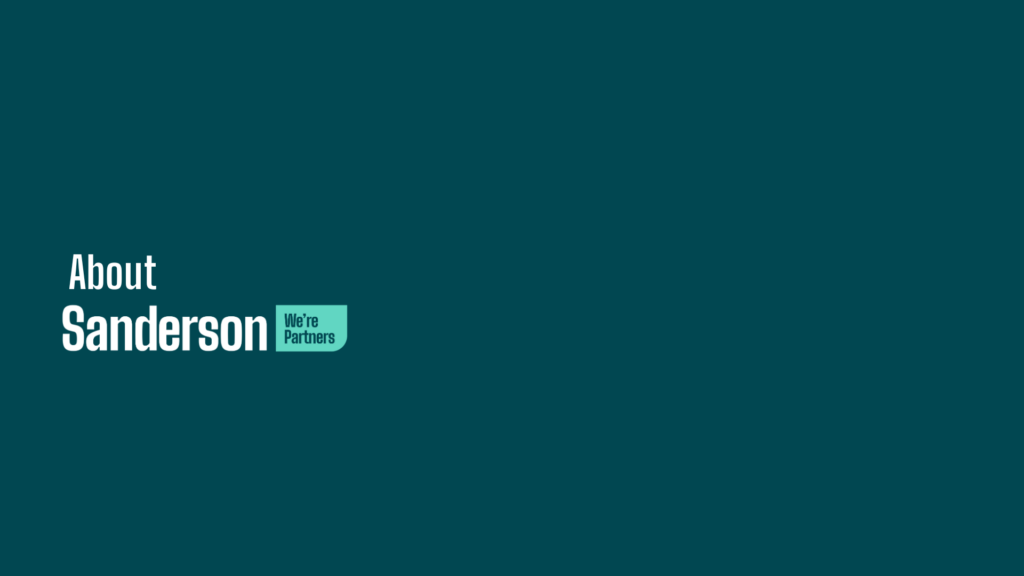 Sanderson Recruitment | Talent Solutions